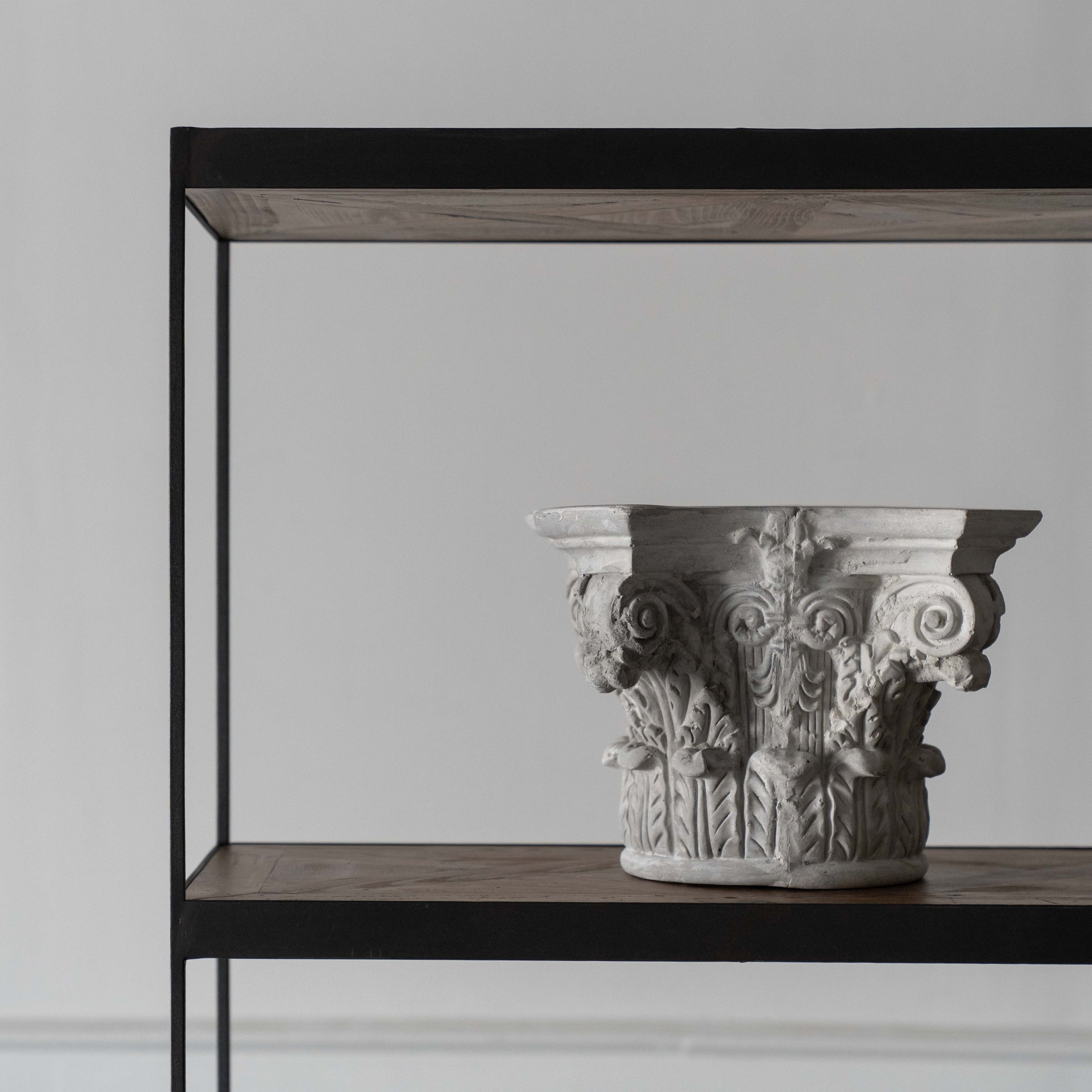 Vintage Style Industrial X-Shape Wood Bookshelf | Rustic Loft Storage ...