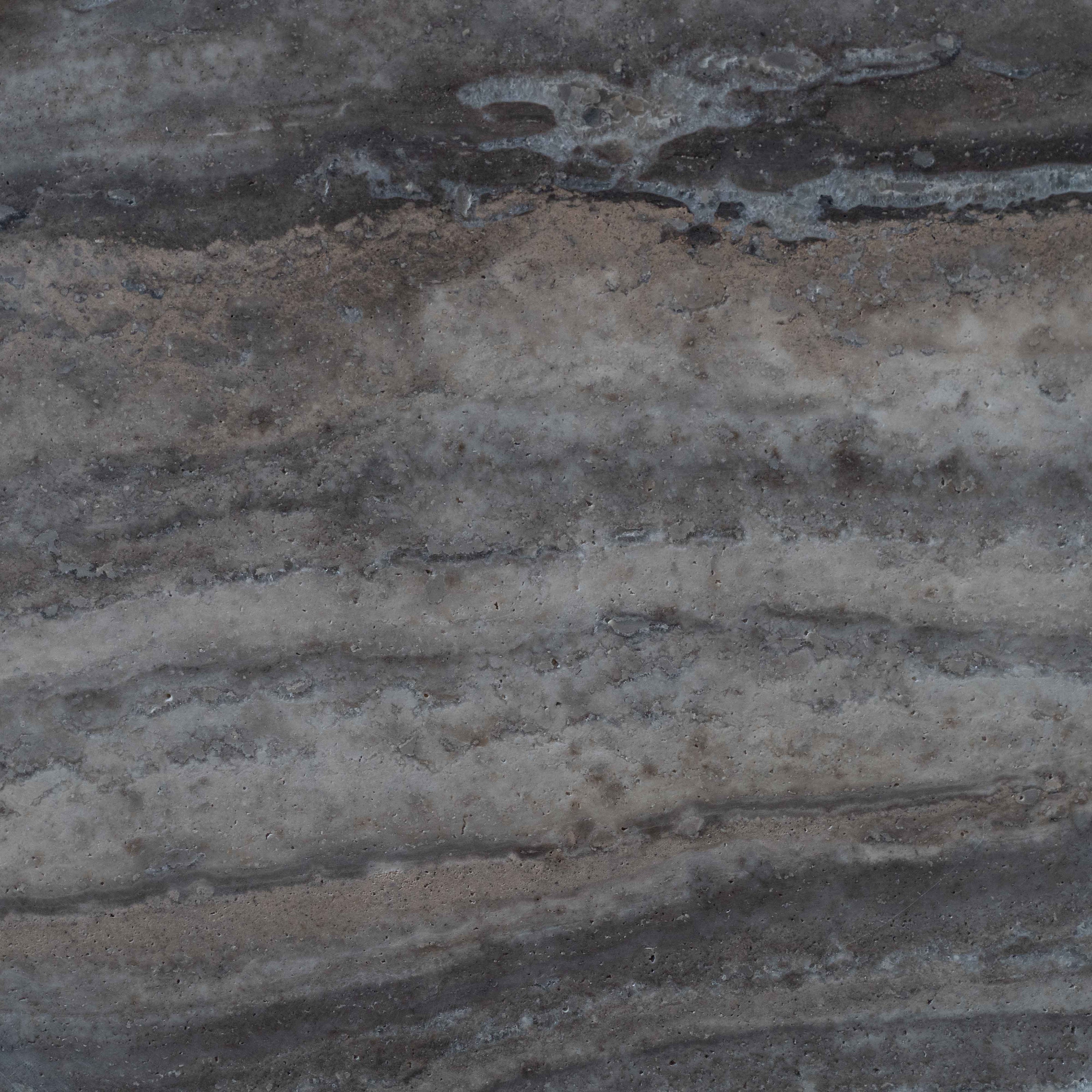 Lony Modern Natural Grey Marble Side Table | Accent Table - WS LIVING - UAE