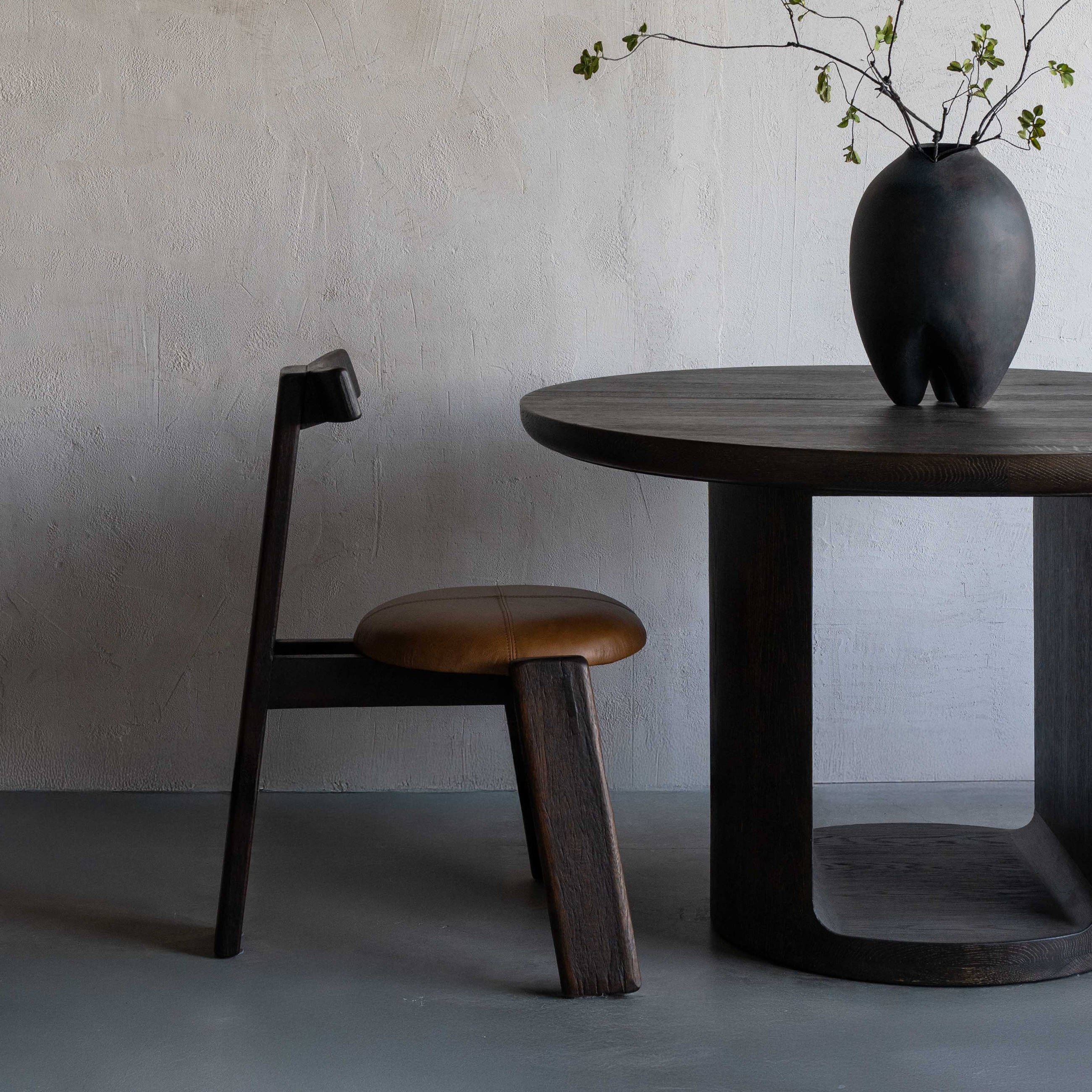 Monroe French Style Leather Dining Chair | Modern Elegance - WS Living ...