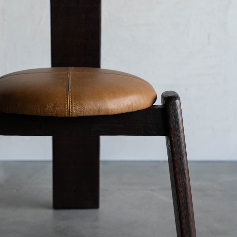 Monroe French Style Leather Dining Chair | Modern Elegance - WS Living ...
