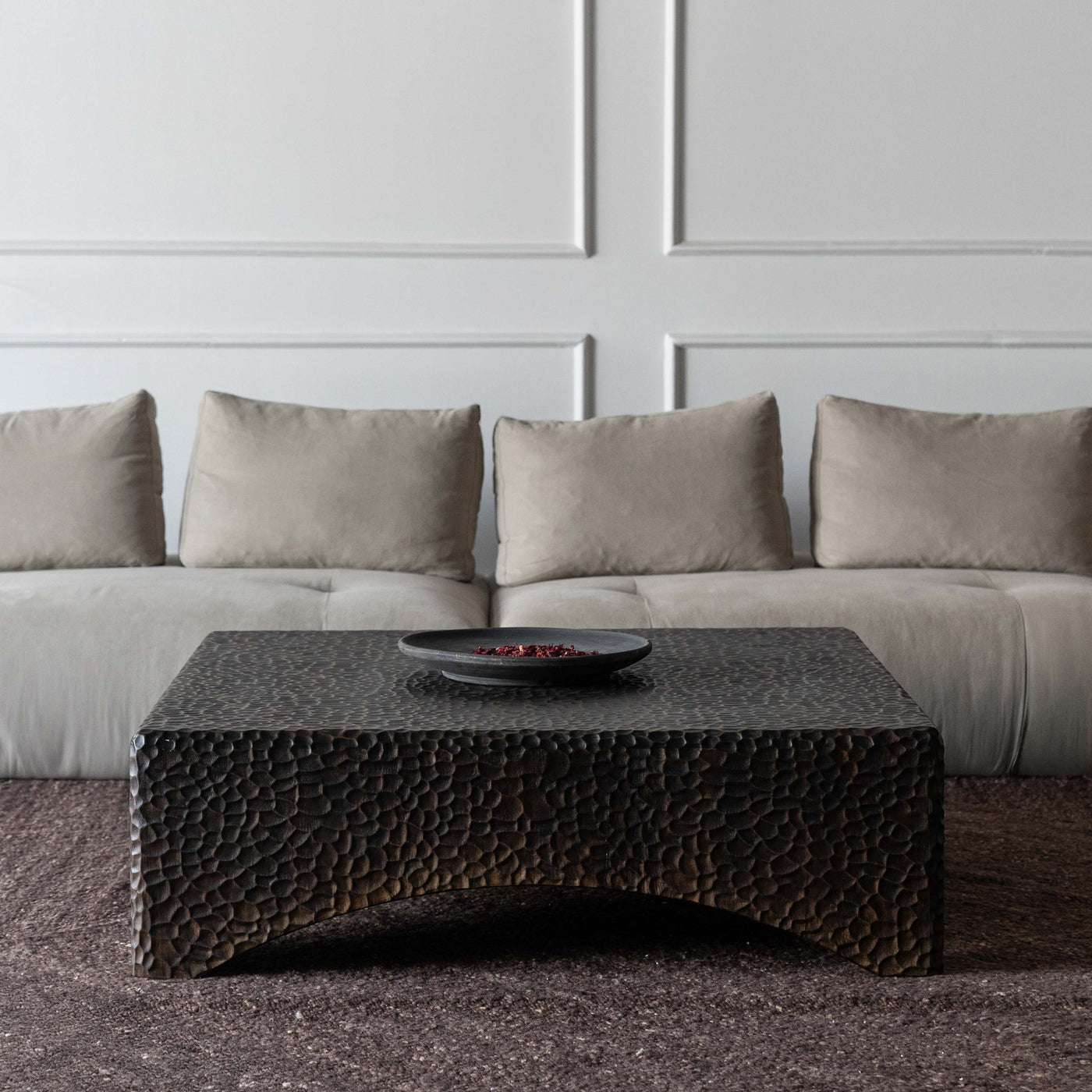 Ruby Solid Wood Coffee Table | Designer Artisan Coffee Table Dubai – WS ...