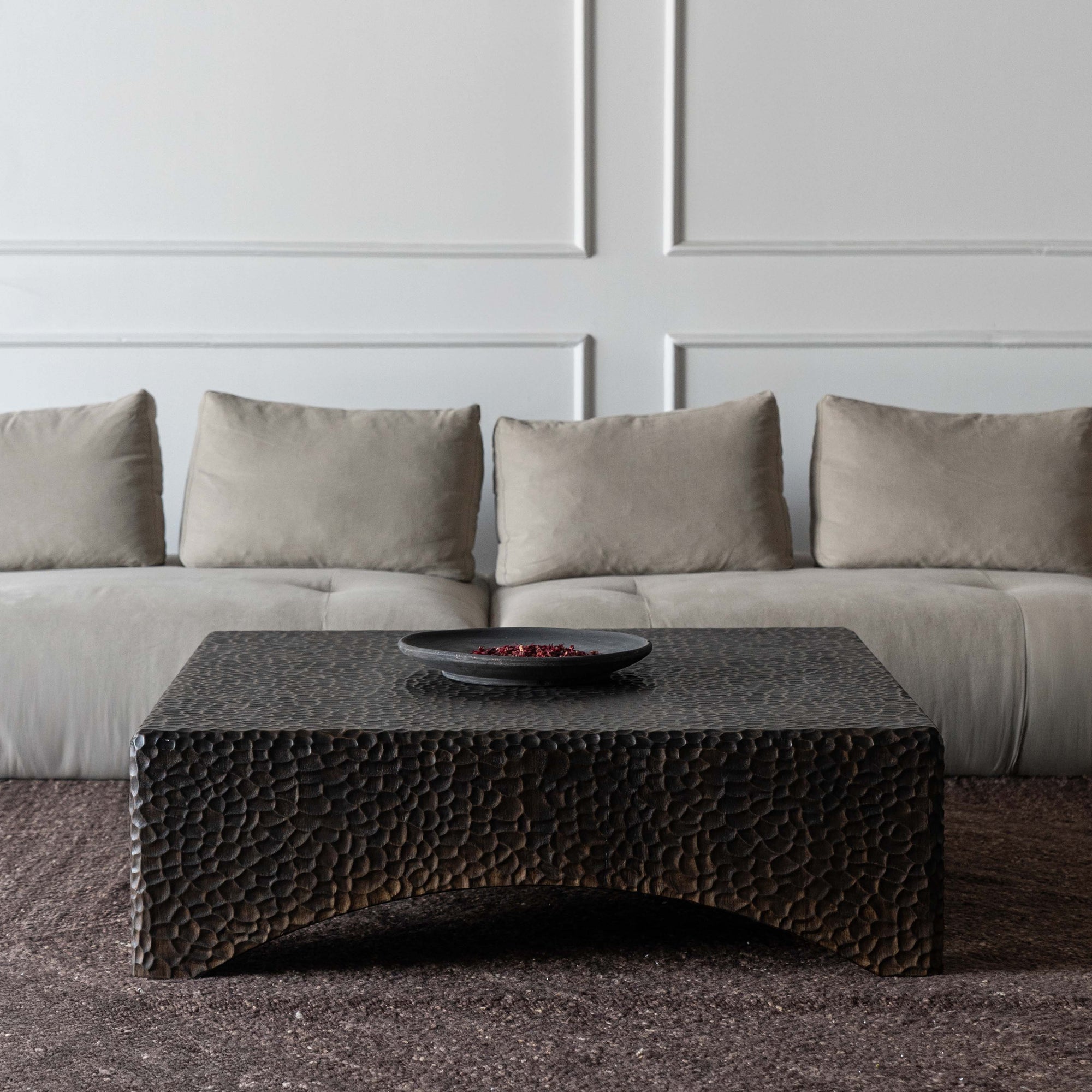 Ruby Solid Wood Coffee Table | Designer Artisan Coffee Table Dubai – WS ...
