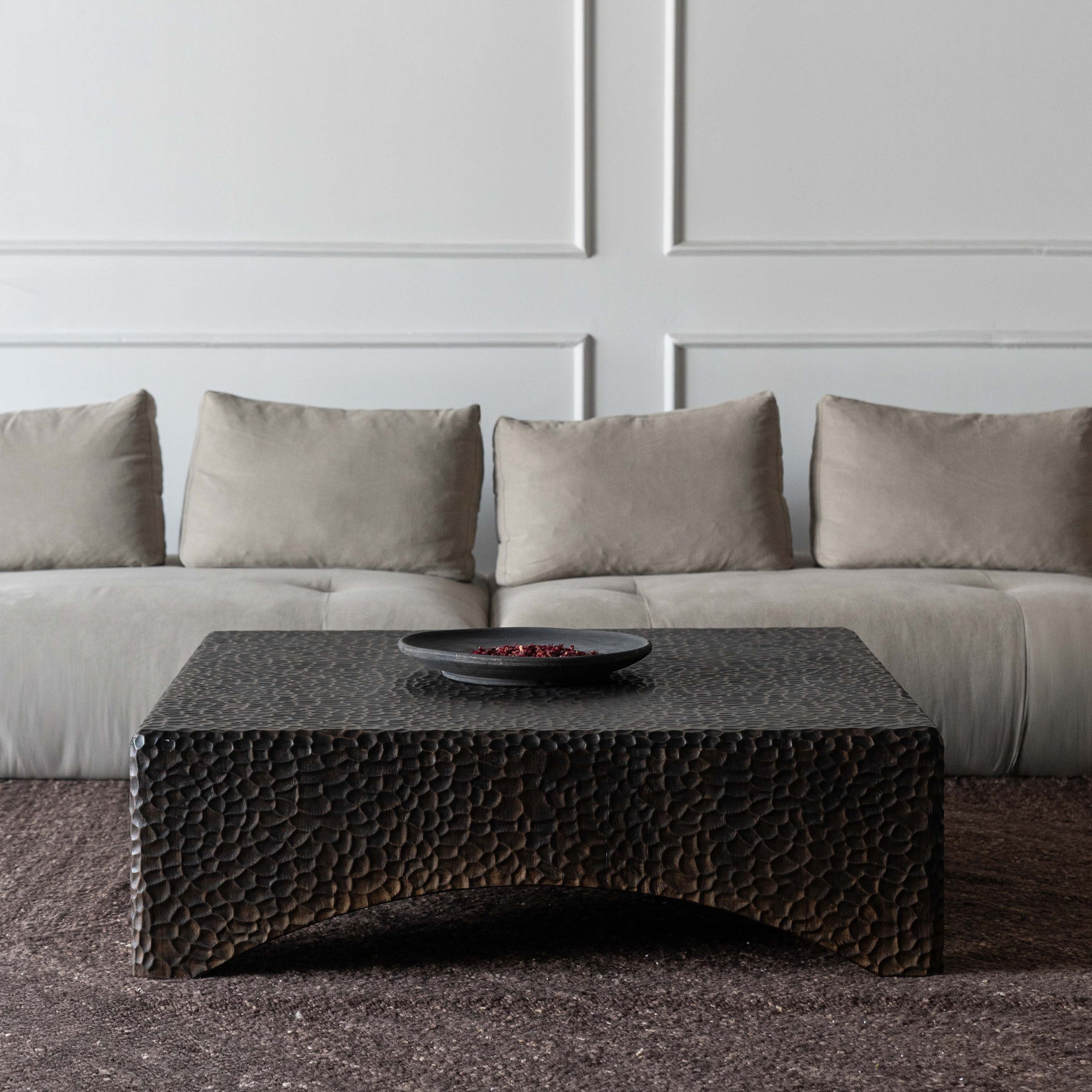 Ruby Solid Wood Coffee Table | Designer Artisan Coffee Table Dubai – WS ...