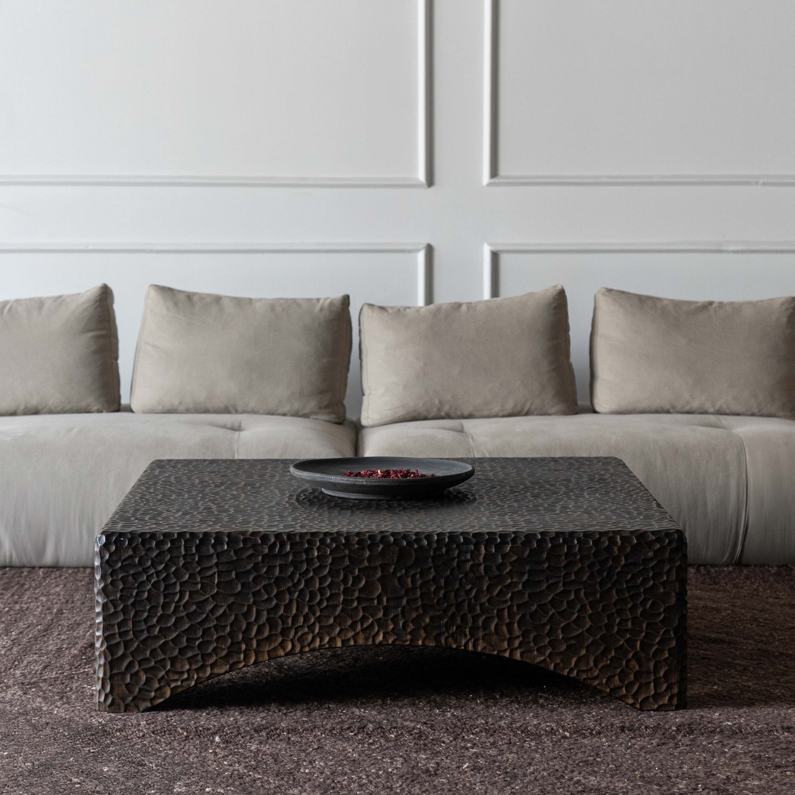 Ruby Solid Wood Coffee Table | Designer Artisan Coffee Table Dubai – WS ...